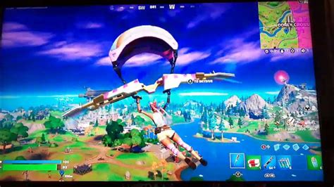 The Crashed Blimp Challenge In Fortnite Youtube