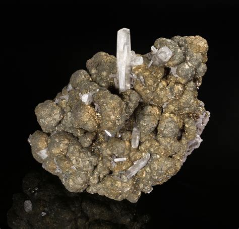 Botryoidal Pyrite W Calcite And Dolomite Dr B Phillips Coll