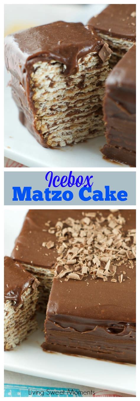 Icebox Matzo Cake Recipe Living Sweet Moments