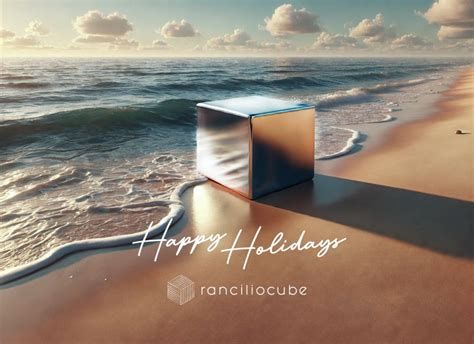 rancilio cube sicaf on linkedin ⛱ ☀ happy holidays by rancilio cube