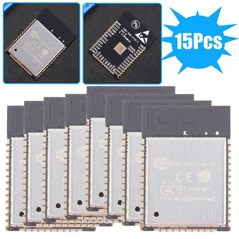 Likrtyny Módulo Esp Wroom 32 Módulo Mcu Inalámbrico Wifi Bt Ble Smart