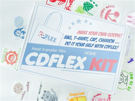 집에서 다리미로 붙여요 의류열전사스티커 굿즈만들기 Kit 텀블벅 크리에이터를 위한 크라우드펀딩