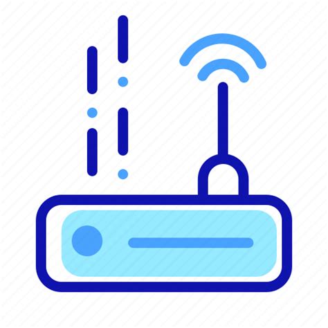 Gateway Hotspot Hub Portal Router Smart Technology Icon