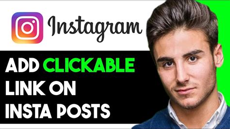 Add Clickable Link In Instagram Post Super Easy 2025 Youtube