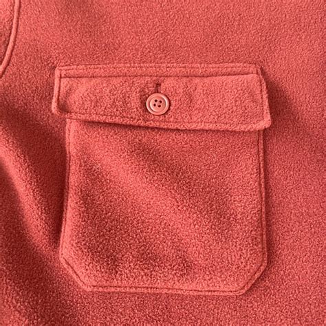 Ll Bean Fleece Shirt Jacket Vintage Shacket Xlt Plush Gem