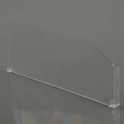 Acrylic Shelf Divider Wood Shelf Divider Closet Separator Clear Plastic