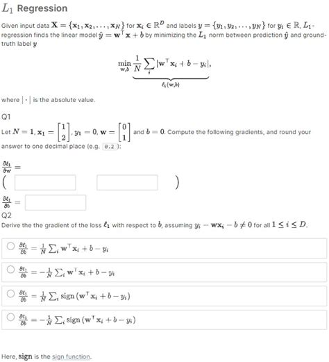 solved derive the the gradient of the loss ℓ2 with respect