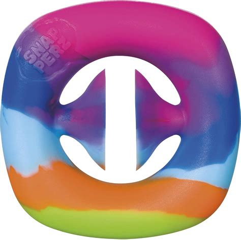 Buy Toysmithsnapperz Rainbow Fidget Toy Squeeze Grab Snap Sensory