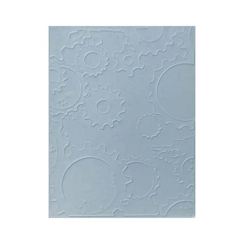 Poppy Crafts Embossing Folder 310 Steampunk Cogs Craftonline