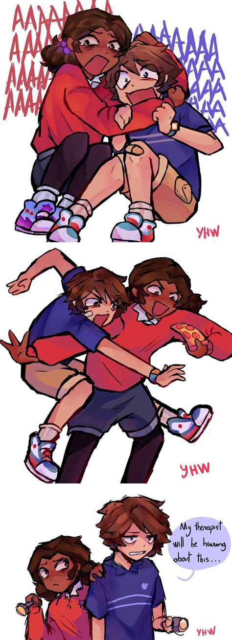 Cassie And Gregory Fnaf Ruin Sb Dlc Fnaf Fnaf Drawings Anime Fnaf