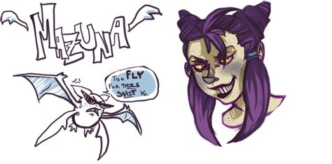 Crobat Gijinka Mazuna By Benedictive On Deviantart