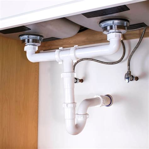 Dearborn 1 12 In Plastic P Trap In The Under Sink Plumbing Department
