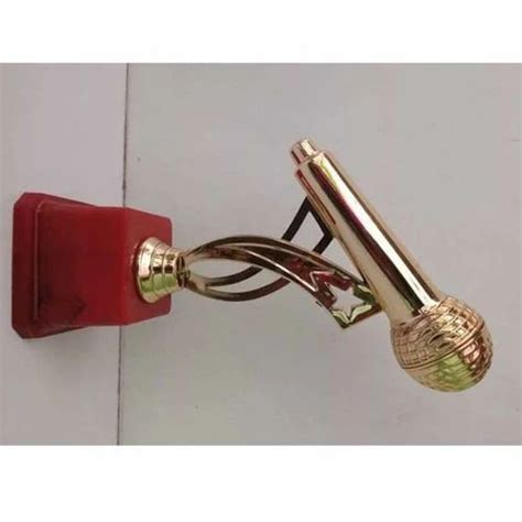 Brass Mic Trophy At Rs 273piece पीतल की ट्रॉफी In Tiruvallur Id 26465184997