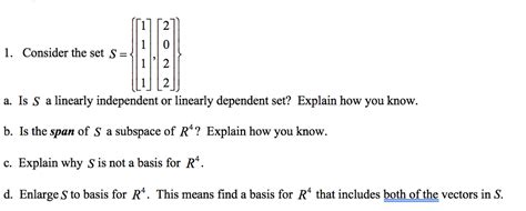 Solved Use The Concept Of Dimension To Answer Questions Chegg Com