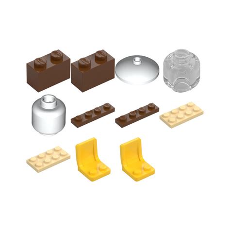 LEGO City Advent Calendar Set Subset Day Table With Lamp And Chairs Brick Owl