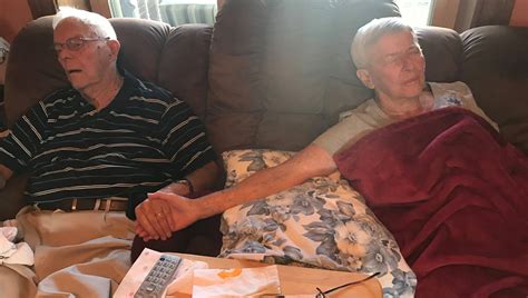 Its Dad Mom Fell Getting Out Of The Shower We Get Her In Her Recliner Next To Dad And She