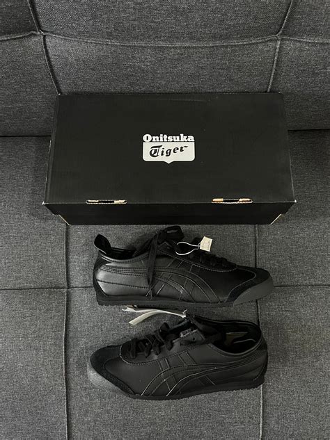 Rhoem Earlle Onitsuka Tiger Mexico 66 Triple Black Size 6 5 Us Women