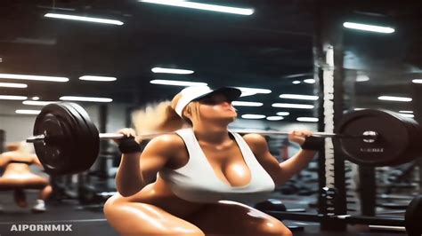 Shemale Jerking Off At Gym 3d Aipornmix Generated Ai Eporner