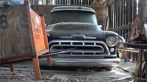 Tri Five Oddball 1957 Chevy Panel Van Shines Again After Years In A