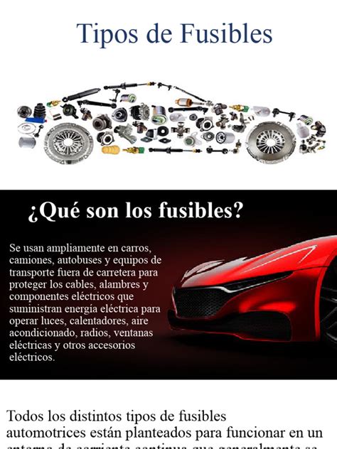 Tipos De Fusibles Pdf