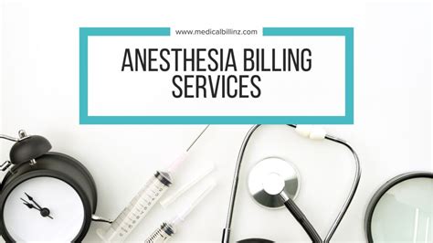 Comprehensive Anesthesia Billing Services Maximize Revenue