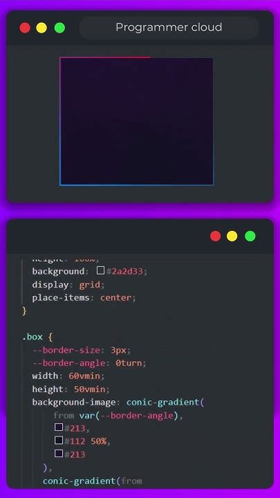 🌈animated Gradient Border With Html And Css 🌈 Youtube