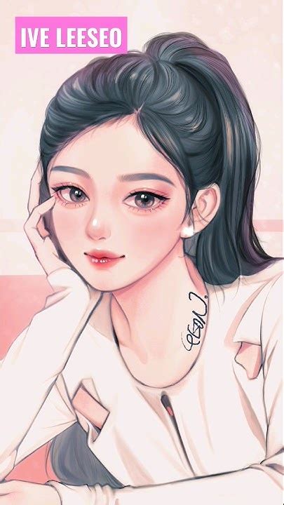 Ive Leeseo♡ Ive Leeseo Wave Fanart 아이브 이서 팬아트 그림 Art Drawing Shorts Youtube
