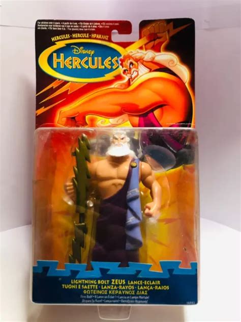 Vintage 1997 Disney Hercules Zeus Action Figure Mattel R1 £3572