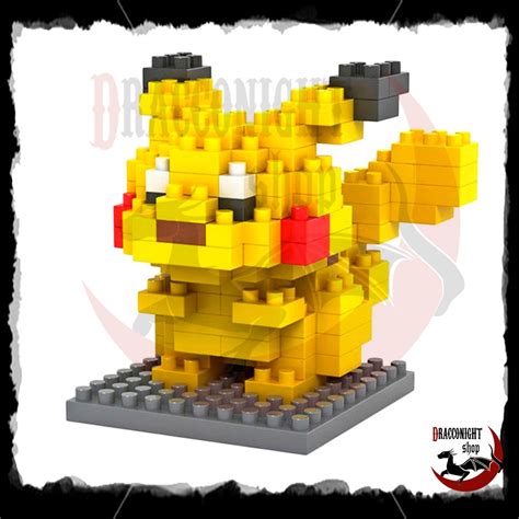Pokémon Pikachu Lego Mini Blocks 15000 En Mercado Libre