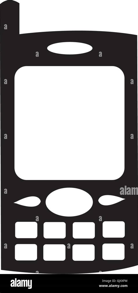 Closeup Mobile Stock Vector Images Alamy