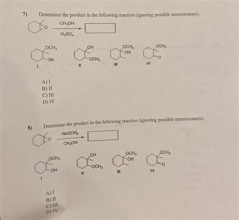 Solved Determine The Product In The Following Reaction Chegg
