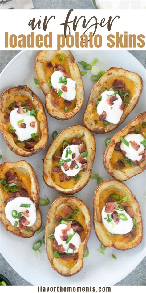 Air Fryer Potato Skins Super Crispy