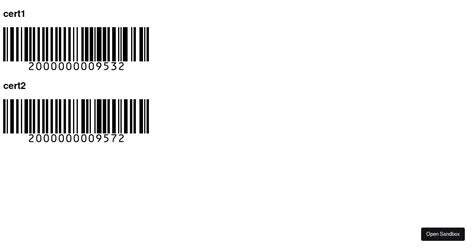 Bwip Js Multiple React Forked Codesandbox