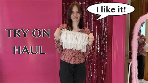 Cute Tiny Tops Try On Haul Youtube