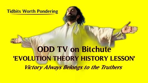 Odd Tv Evolution Theory History Lesson Seeing Through The Devils
