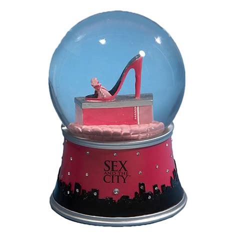 Sex And The City 5 1 2 Inch Water Globe Kurt S Adler Sex And The City Snow Globes At