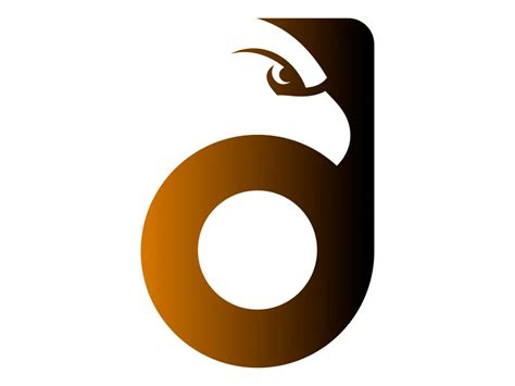 Free Letter D Eagle Head Logo Template Vector Download Logowik