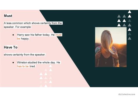 Modals Of Possibility Grammar Guide English Esl Powerpoints