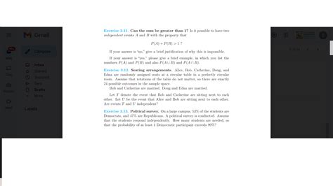 Solved Exercise 3 11 Can The Sum Be Greater Than 1 Is It Chegg