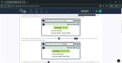 Cybersecurity Owasp Tryhackme Learningjourney Infosec Dataprotection Cyberawareness
