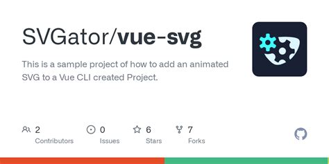 github svgator vue svg this is a sample project of how to add an