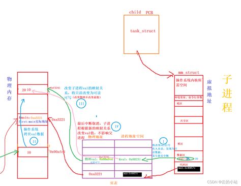 进程地址空间与页表方面知识点（缺页中断及写时拷贝部分原理）linux进程写实拷贝和页表 Csdn博客