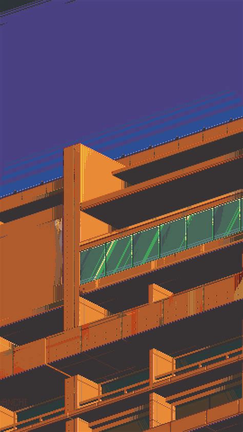 Pixilart Retro Building By Anchimayen