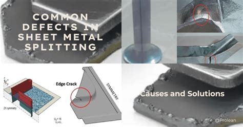Common Defects In Sheet Metal Splitting Causes And Solutions