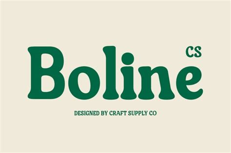 Cs Boline Font Free Font