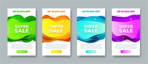슈퍼 판매 배너 추상적 인 여러 가지 빛깔의 유체 모양의 배경입니다 프로모션 디자인 최대 50 할인 0명에 대한 스톡 벡터 아트 및 기타 이미지 Istock