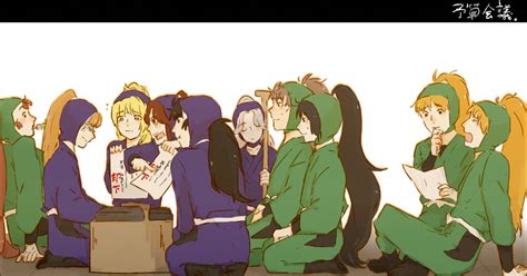 忍たま 【忍たま】翌年の予算会議 うめ良のイラスト Pixiv