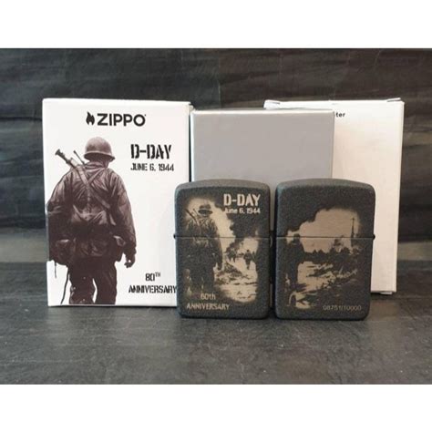 致影 美系zippo {d Day} 諾曼第登陸《80週年紀念收藏品》《全球限量》 蝦皮購物