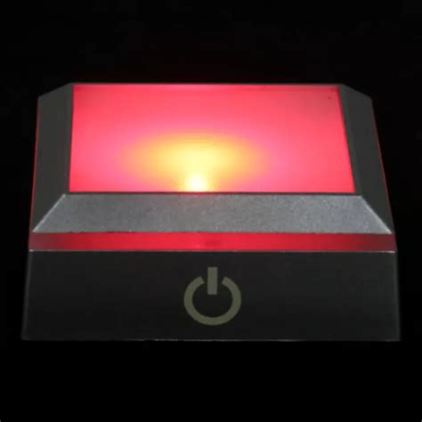 3d Crystal Statue Lighted Display Base Led Light Base Crystal £9 78 Picclick Uk