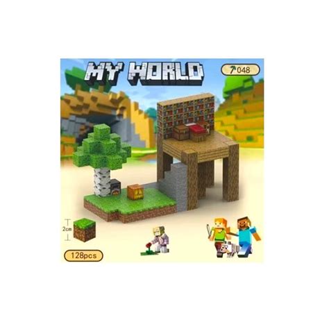 Магнитни кубчета Влезте в света на Minecraft 128 части Ключодържател Гумичка за колекция